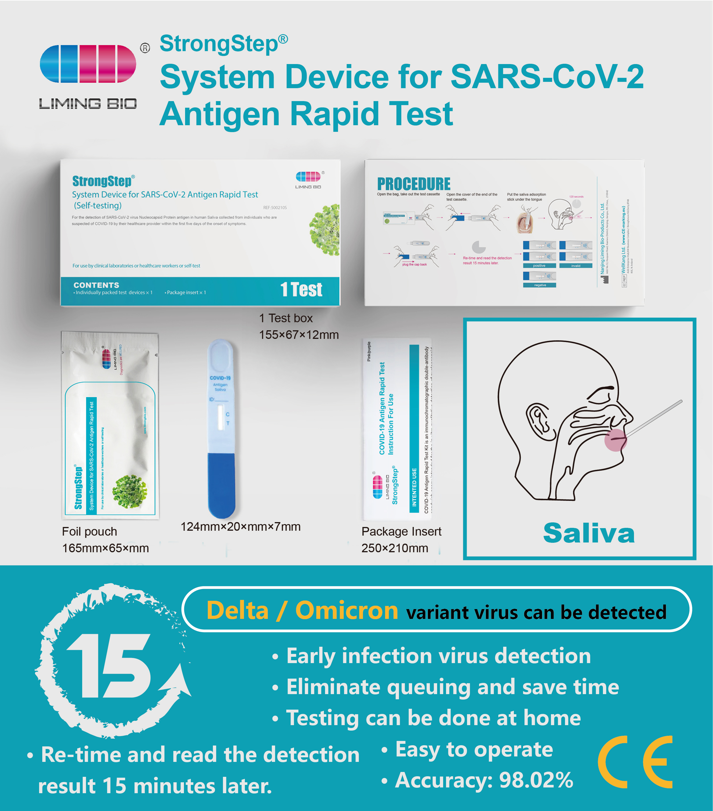 China StrongStep System Device for SARS-CoV-2 Antigen Rapid Test ...